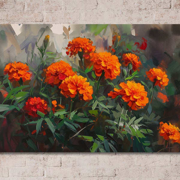 Marigold Print - Etsy