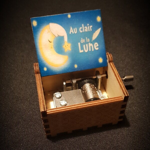 Clair De Lune Music Box - Etsy