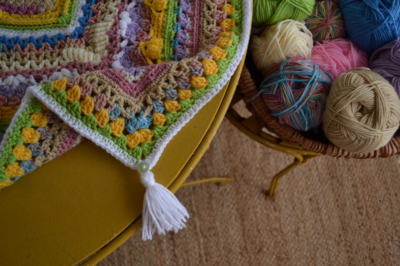 Allison Baby Rainbow Blanket Crochet - Etsy