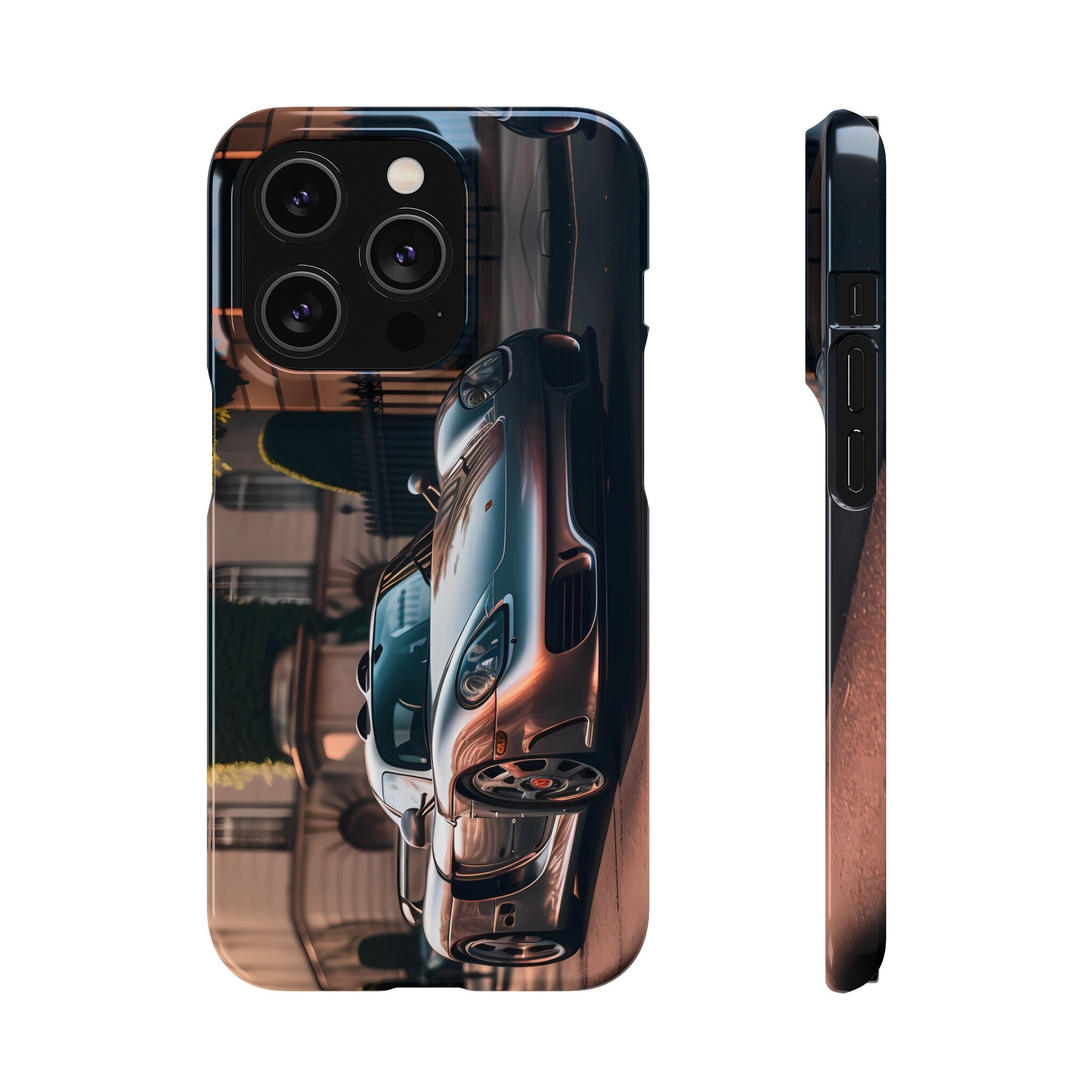 Porsche Carrera GT Supercar Matte Black Phone Case - Etsy