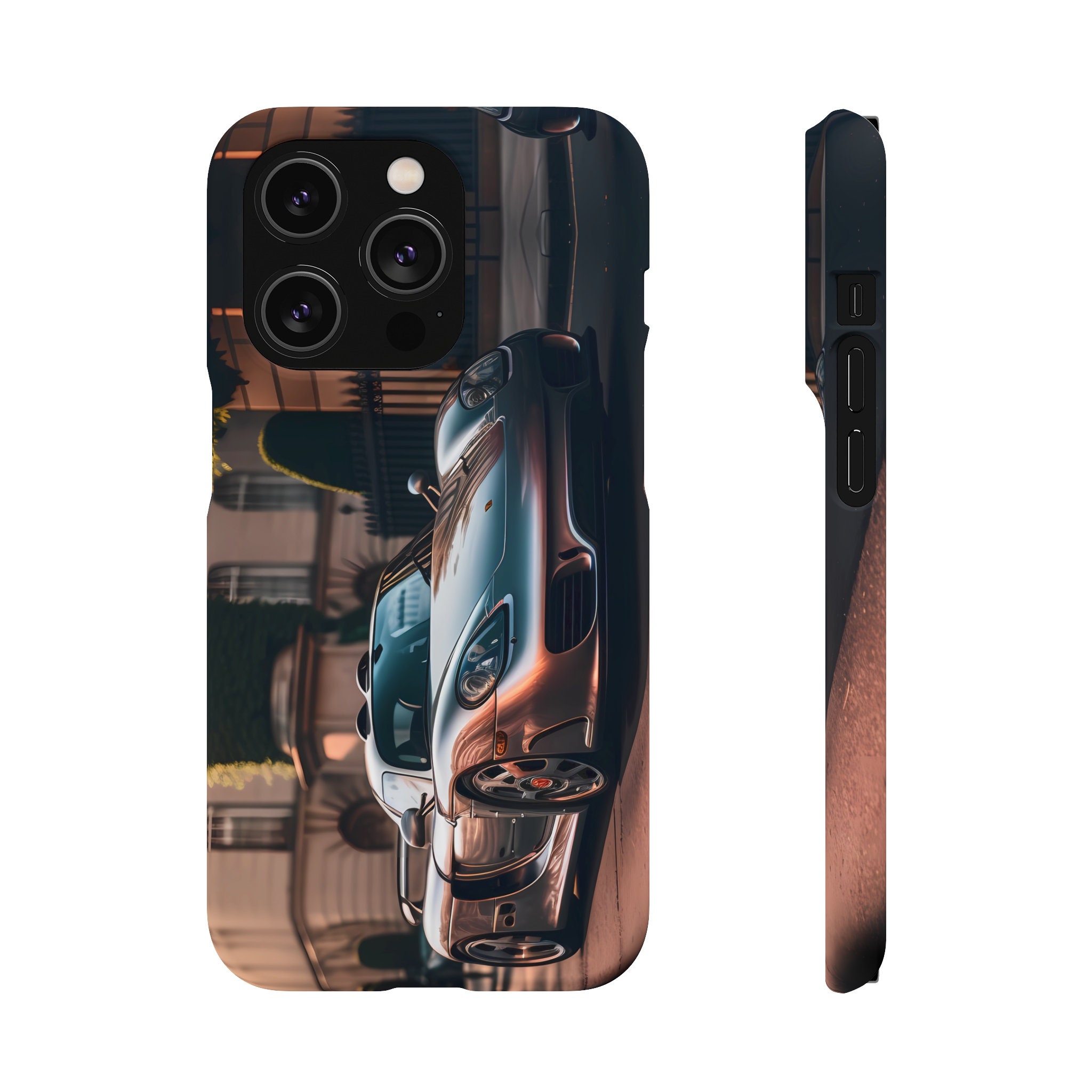 Porsche Carrera GT Supercar Matte Black Phone Case - Etsy