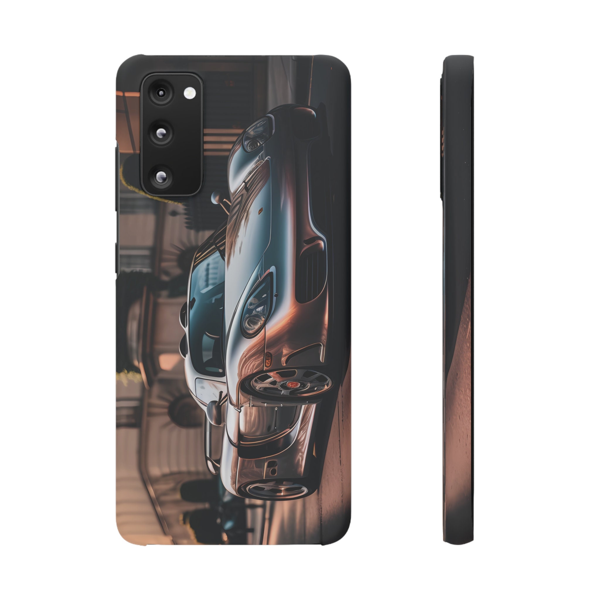Porsche Carrera GT Supercar Matte Black Phone Case - Etsy