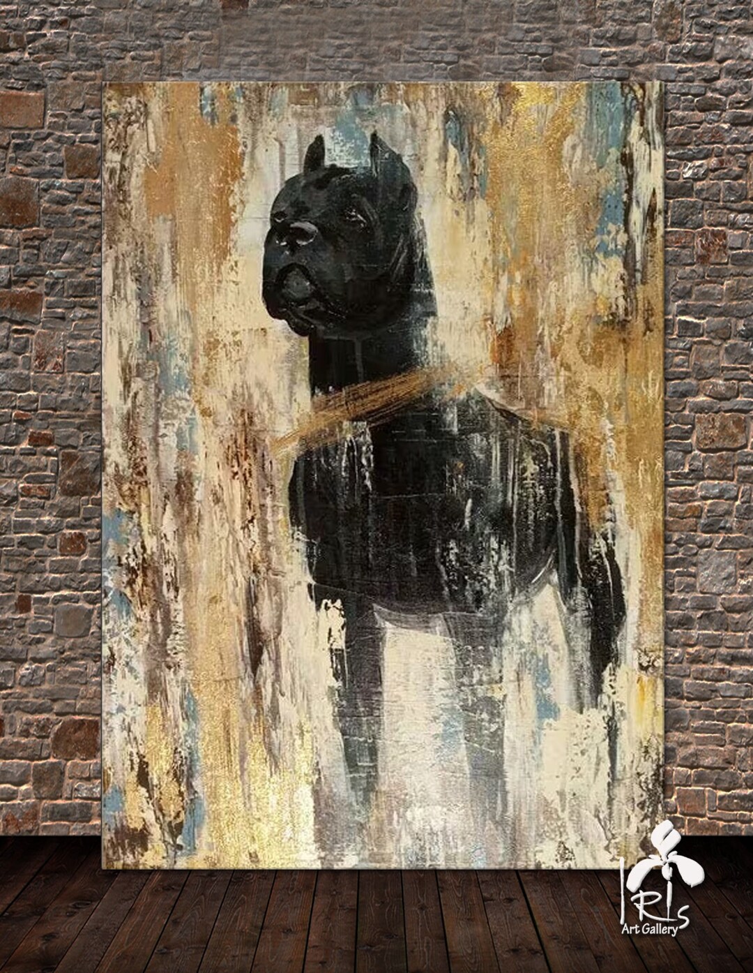 Abstract Cane Corso Canvas Paintings Wall Art Cane Corso Dog Portrait ...