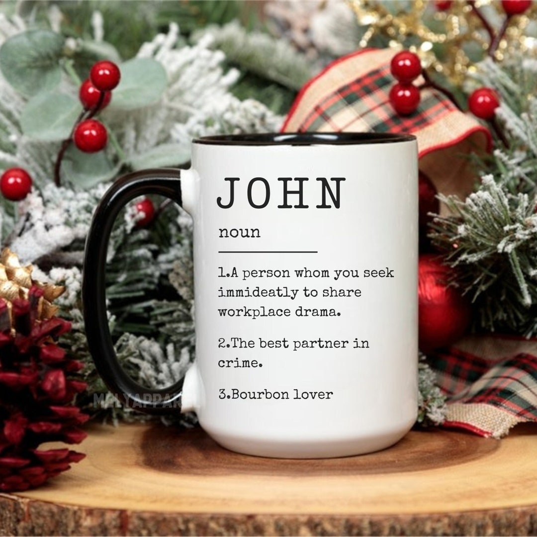 Personalized Name Definition Mug Custom Text Large Coffee Cup - Etsy