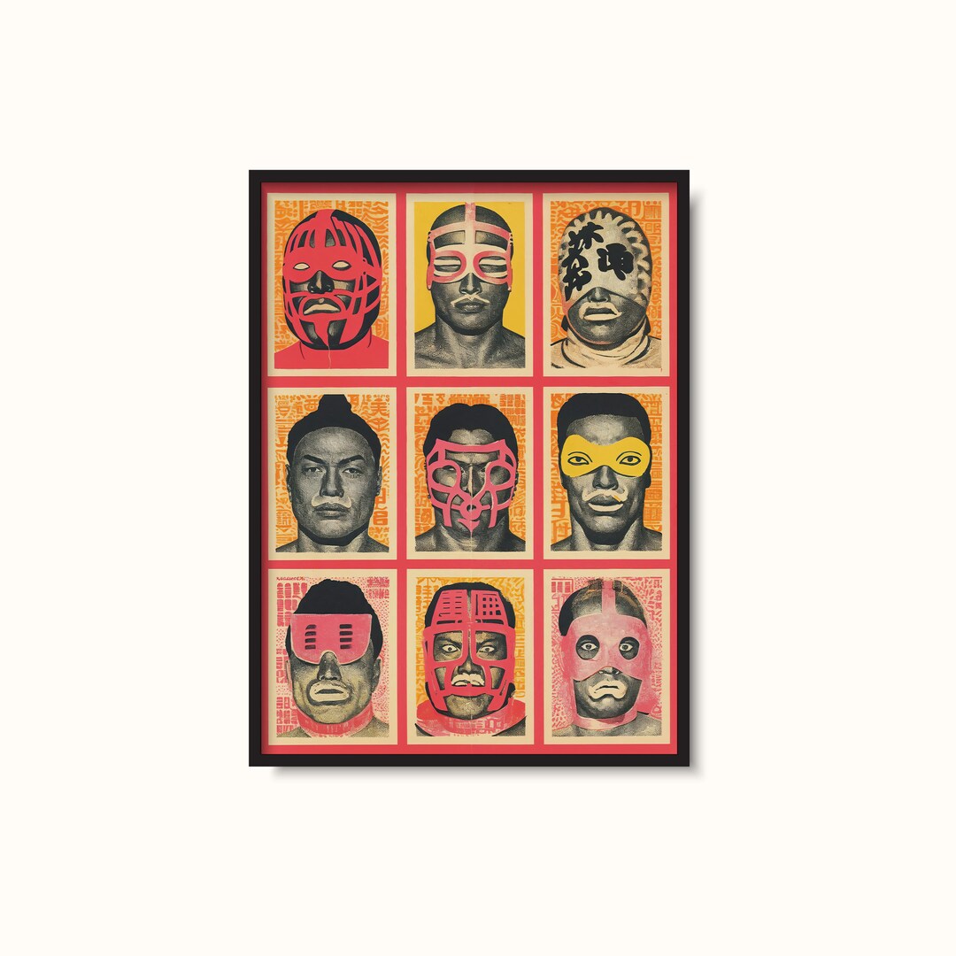 Tokusatsu Unique Unframed Artwork, Modern Art Print, Home Decor Wall ...