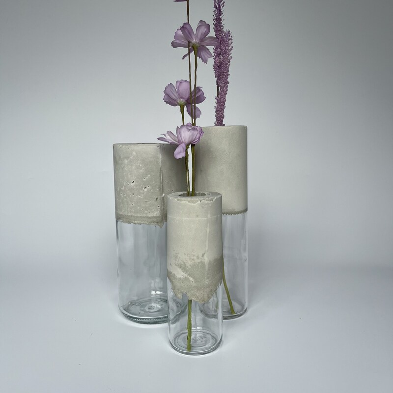 Concrete Vase - Etsy