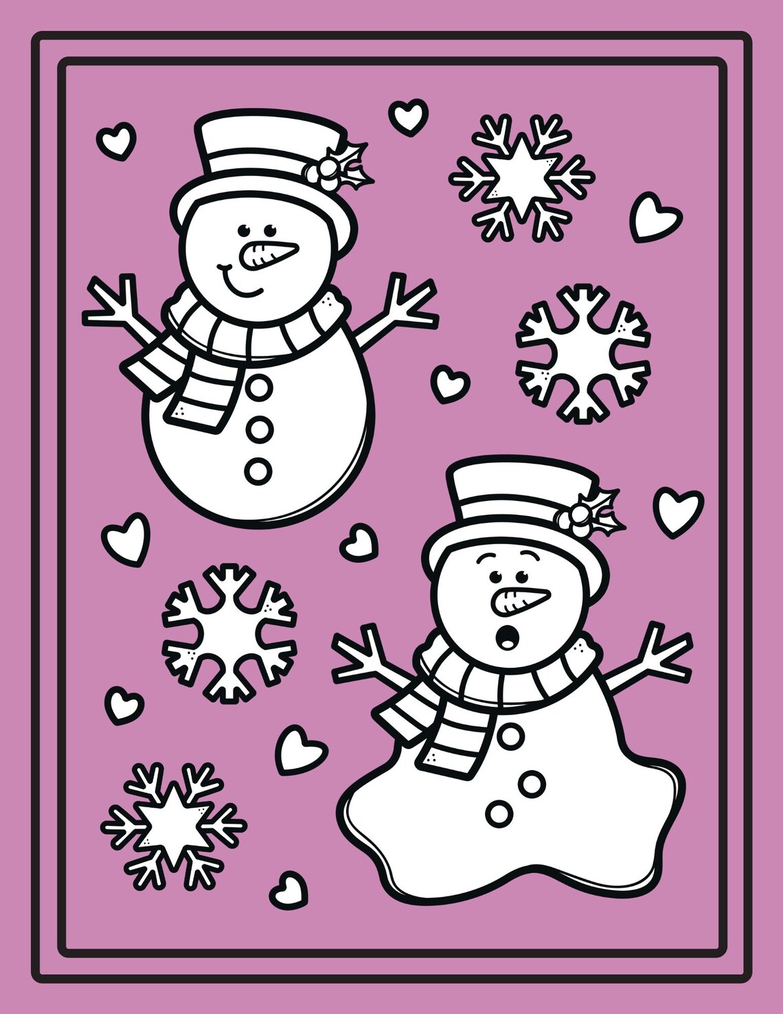 Christmas Coloring Pages FREEBIE | Holiday Fun | Ebook - Etsy