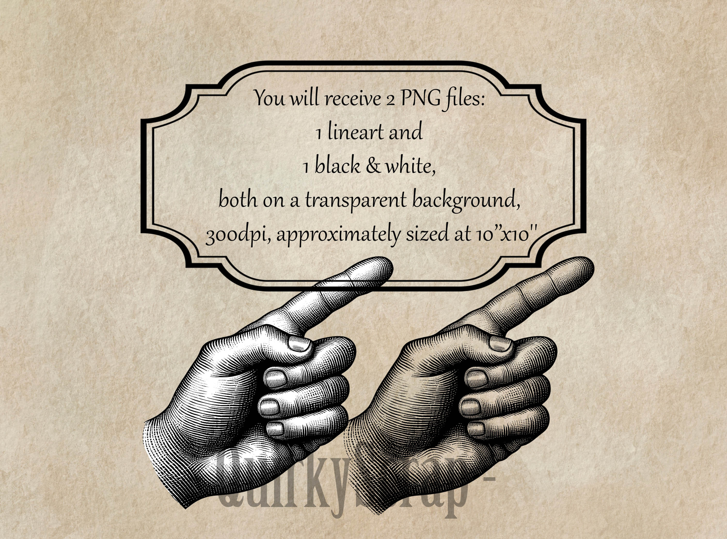 Pointing Finger Hand Clipart, PNG Victorian Style Illustration, Graphic ...