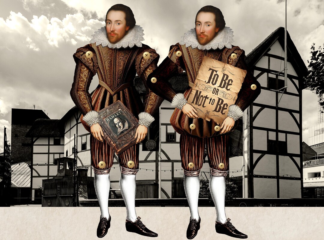 William Shakespeare Paper Doll Cutout Character, Paper Theatre ...