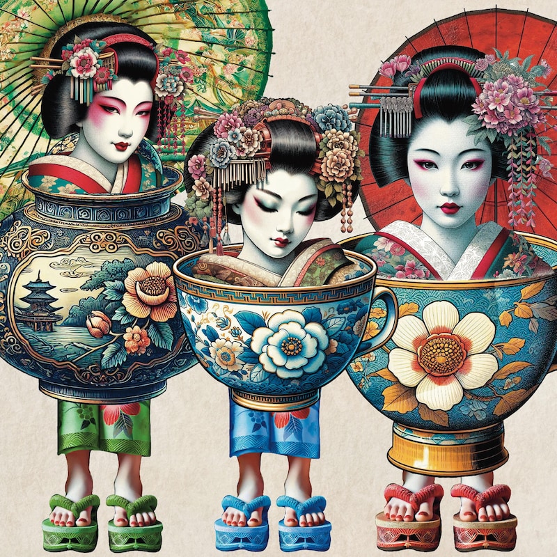 Japanese Paper Dolls - Etsy