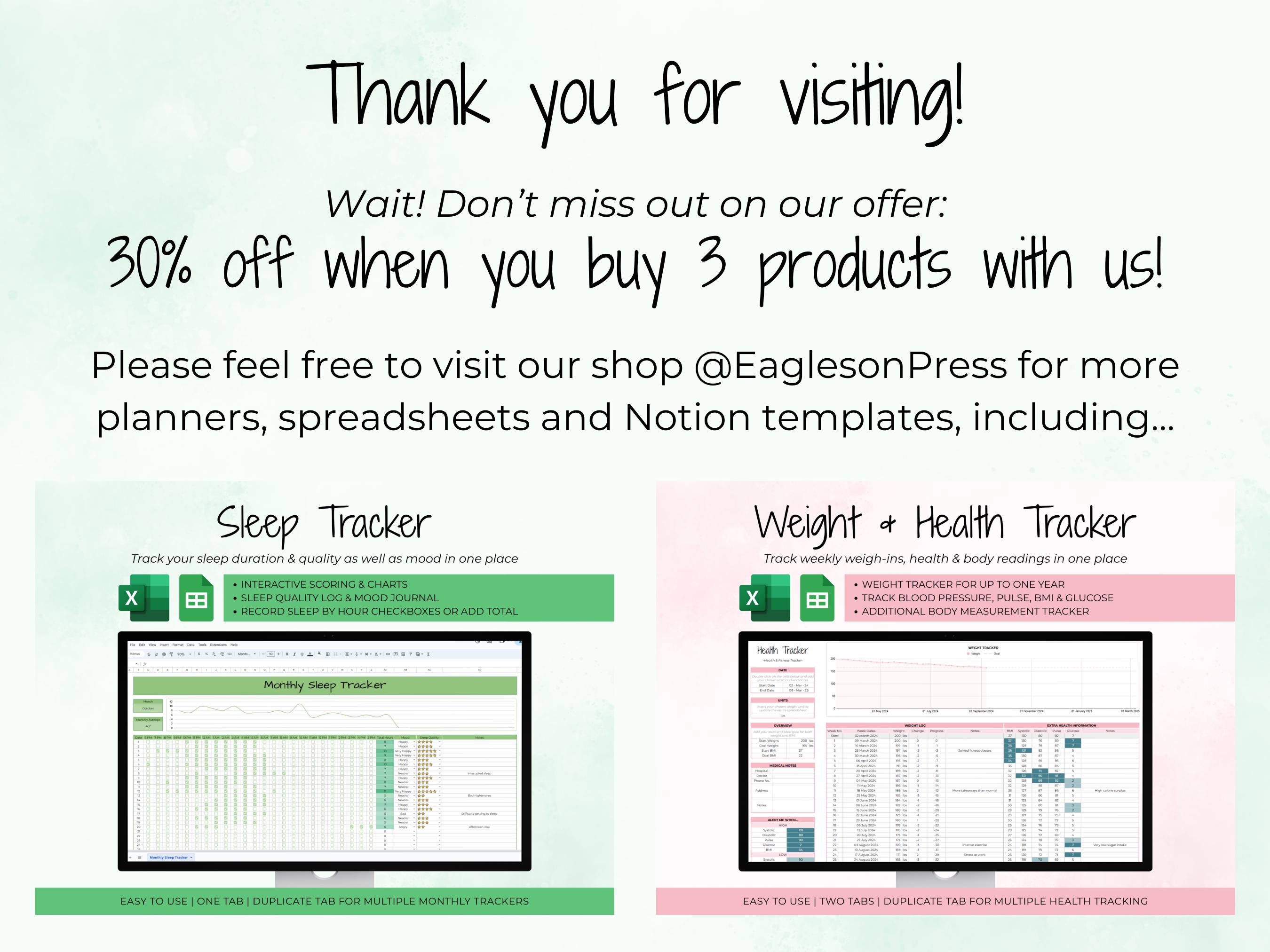 Editable Blood Pressure Tracker Spreadsheet | Blood Pressure and Pulse ...