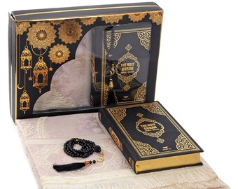 Personalized Mini Quran Set With Special Rosary and Luxury - Etsy