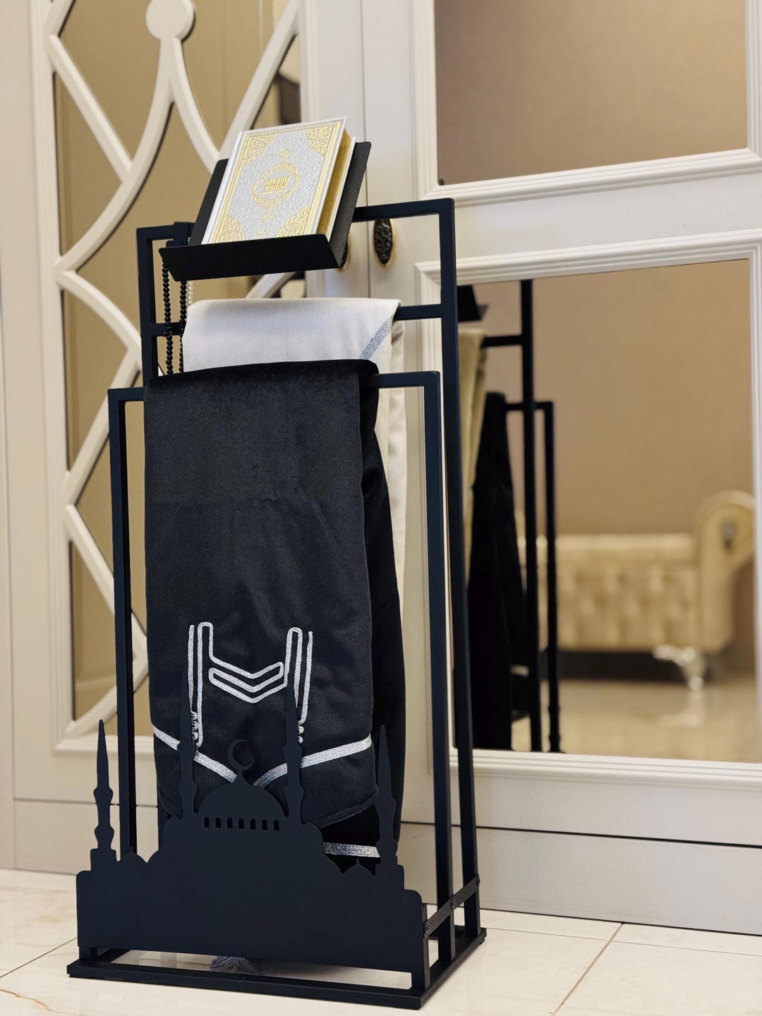 Mosque Prayer Mat Holder Quran Holder I Islamic Religious Gift I Metal ...