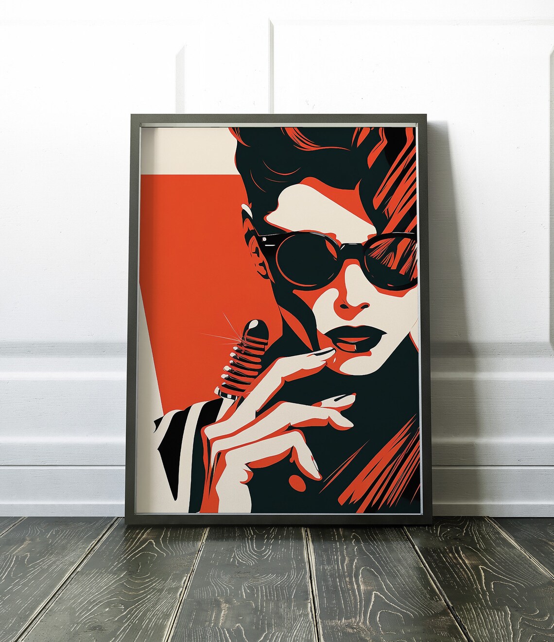 Women Poster Modern Art Print Geometrical Print Modern Poster Modern ...