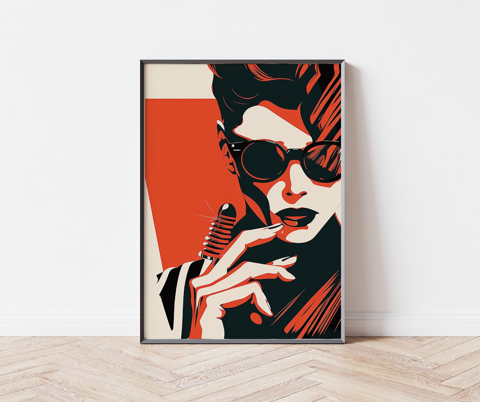 Women Poster Modern Art Print Geometrical Print Modern Poster Modern ...