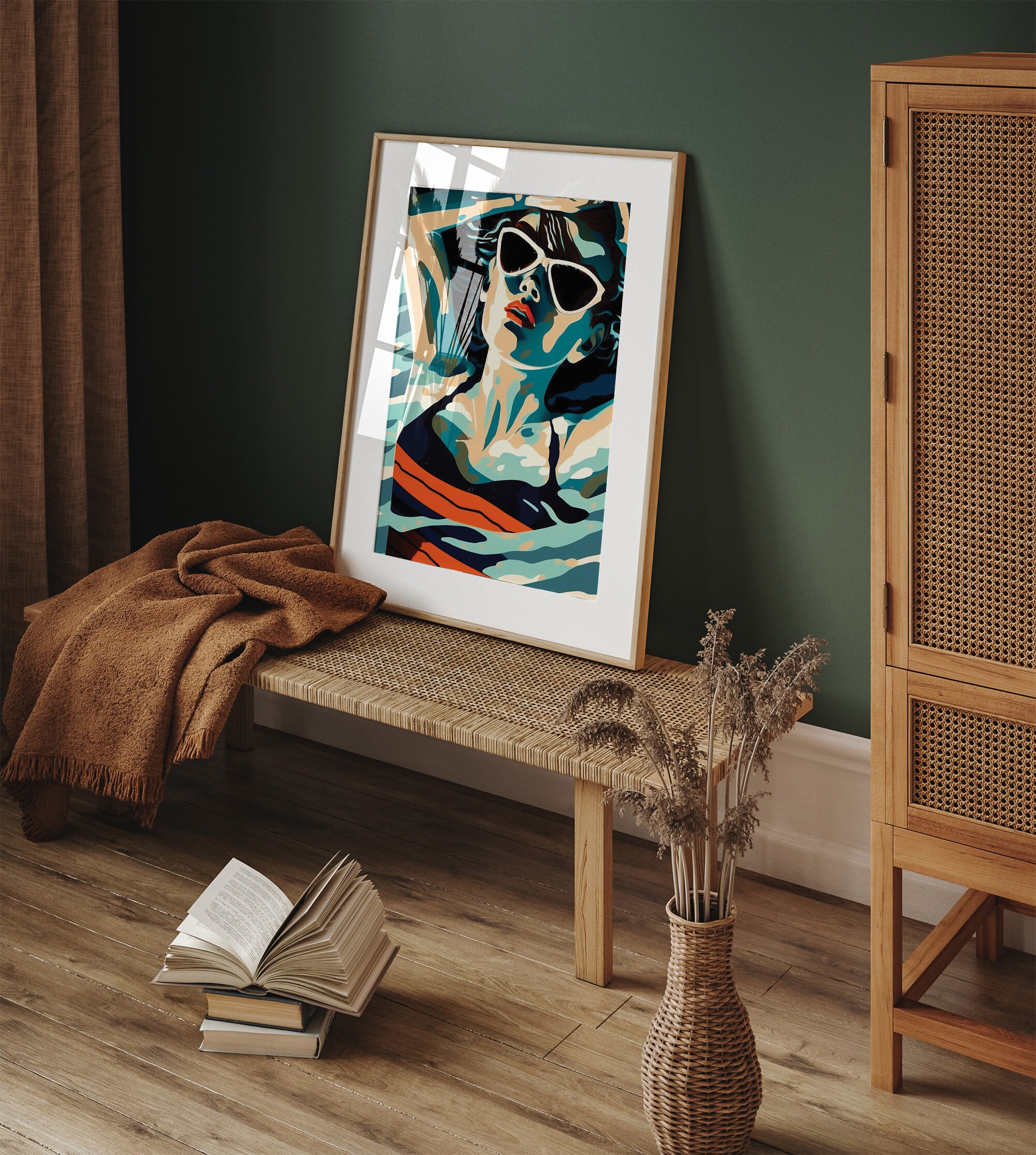 Women Poster Modern Art Print Geometrical Print Modern Poster Modern ...