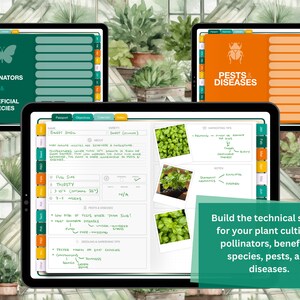 Digital Garden Planner for Goodnotes Garden Notebook for Gardener ...