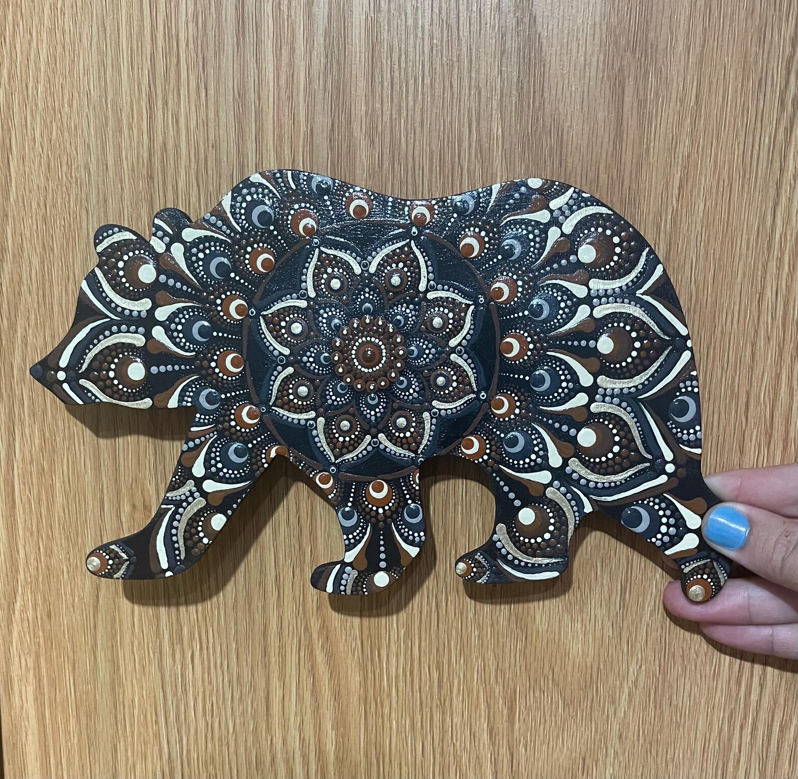 Bear Mandala - Etsy