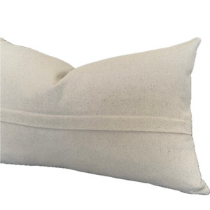 Wool Blend, Pillow Cover, Brown, Ivory, Leather, Chevron - Etsy