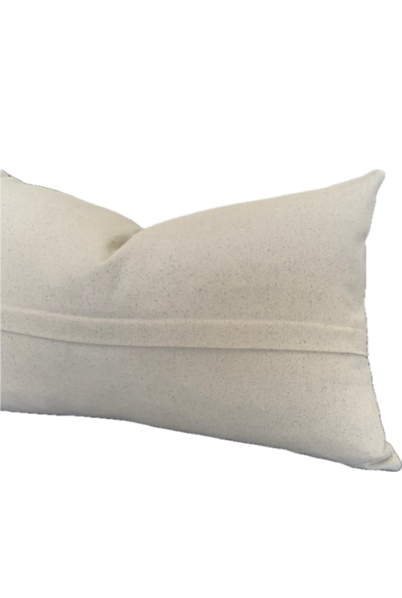 Wool Blend, Pillow Cover, Brown, Ivory, Leather, Chevron - Etsy