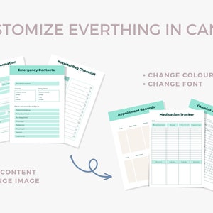 Medical Planner & Tracker Boho Doctor Nurse Dentist Tool - Etsy