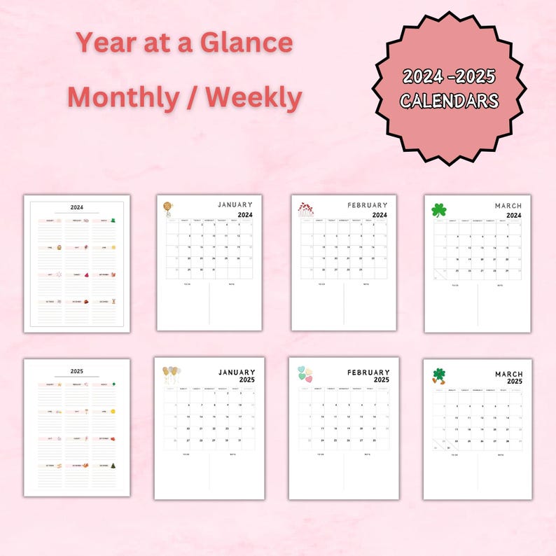 Homeschool Planner Printable 2024-2025 | Homeschool Planner Pages ...