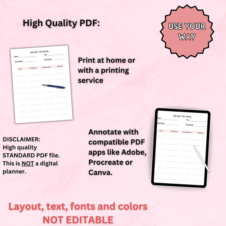 Homeschool Planner Printable 2024-2025 | Homeschool Planner Pages ...
