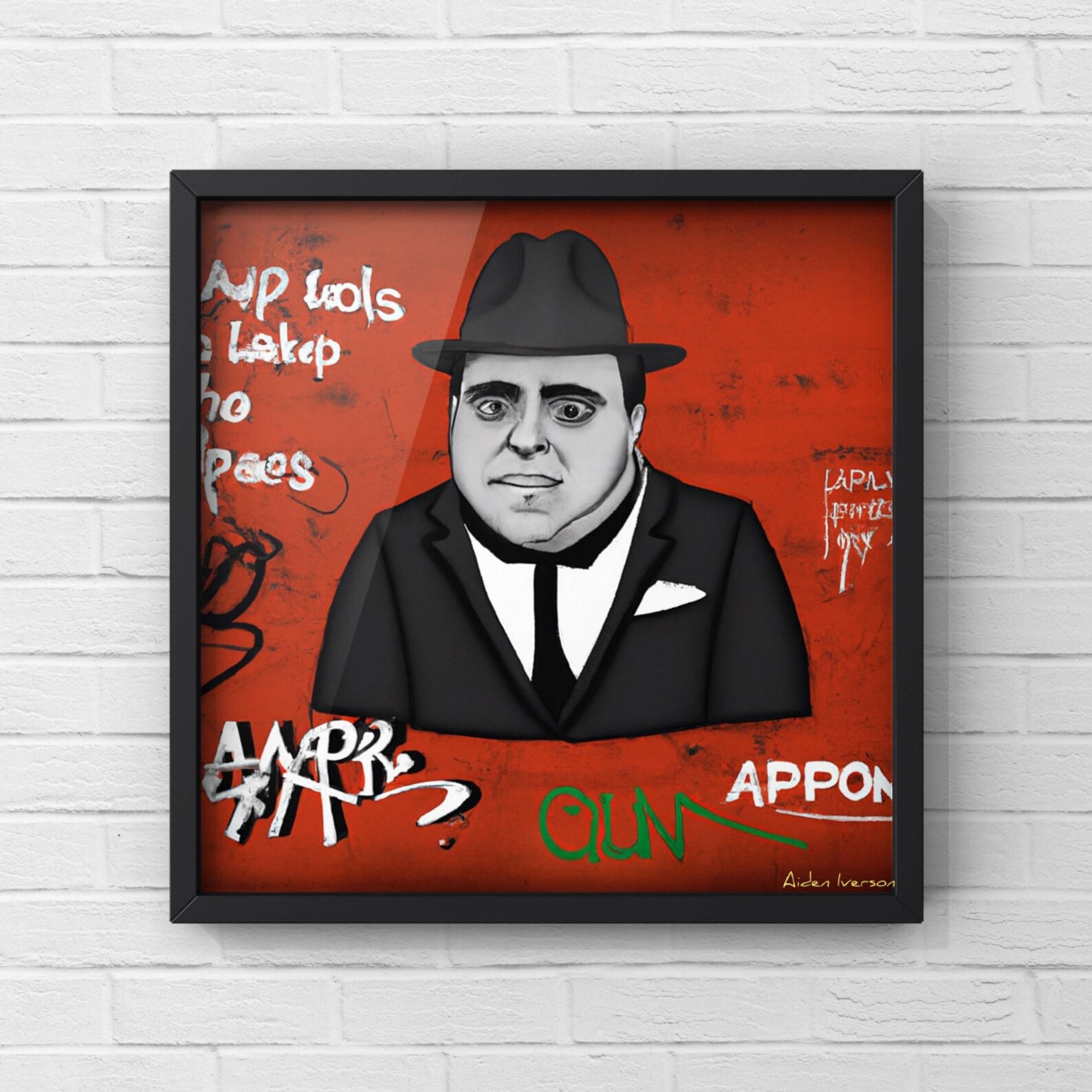 Al Capone Art, Home Decor Wall Art, Art Prints, Art Prints Download ...