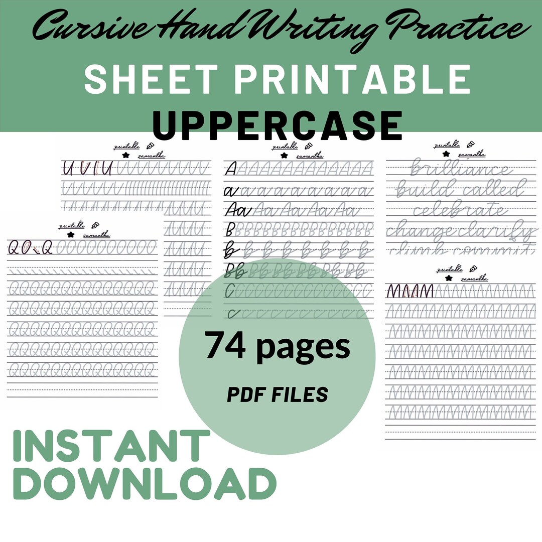 Printable Worksheets in Larger Size Featuring DIGITAL Download PDF - Etsy