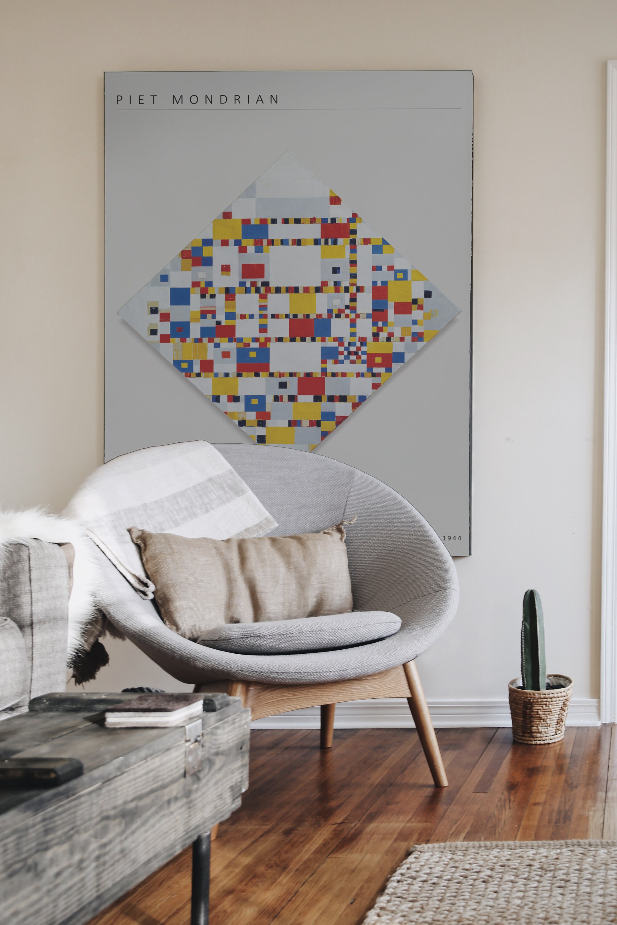 Victory Boogie Woogie 1944 Piet Mondrian Poster Bauhaus - Etsy Australia