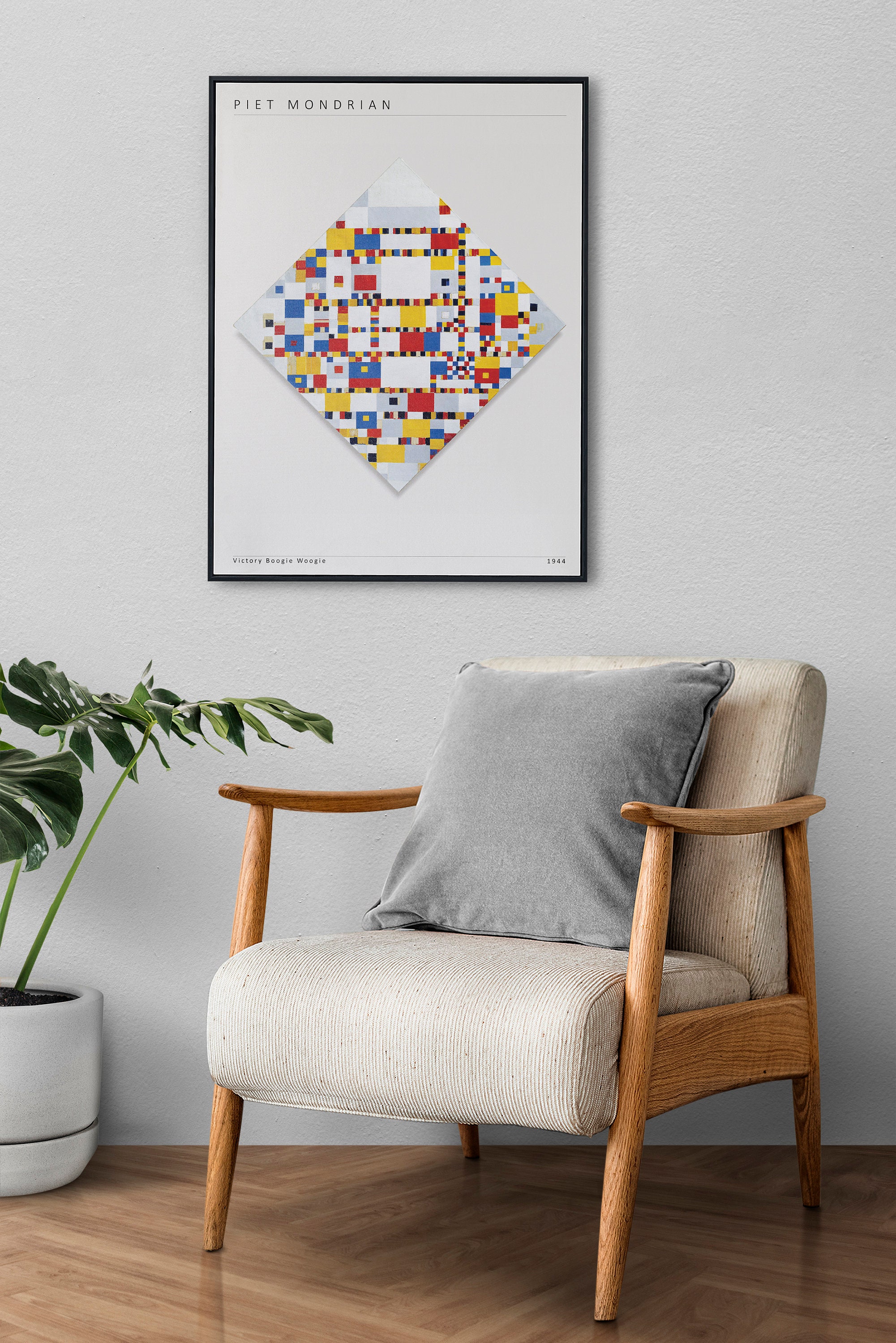 Victory Boogie Woogie 1944 Piet Mondrian Poster Bauhaus - Etsy Australia