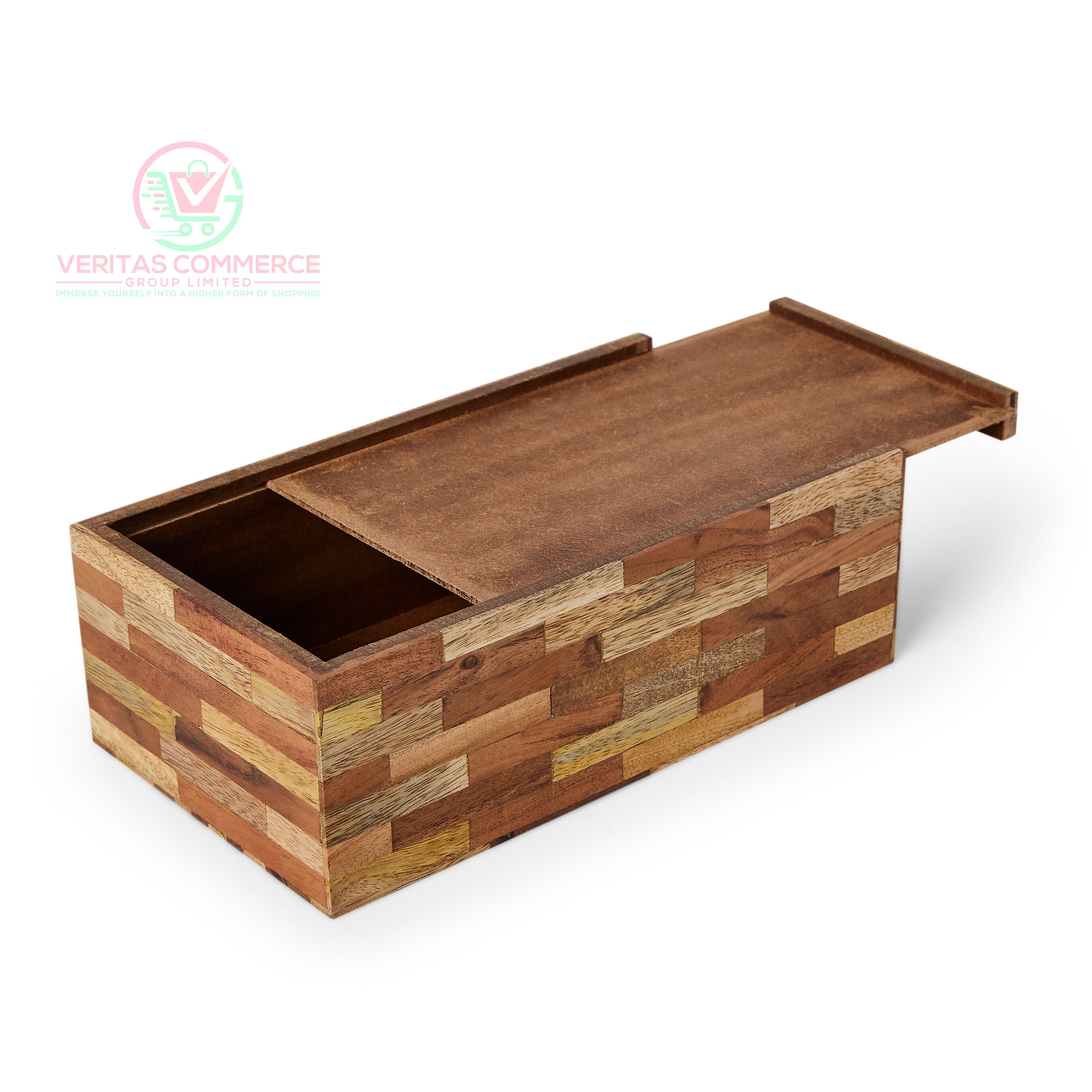 Luxury Wooden Tissue Box Holder With Light and Dark Wood Variations - Etsy