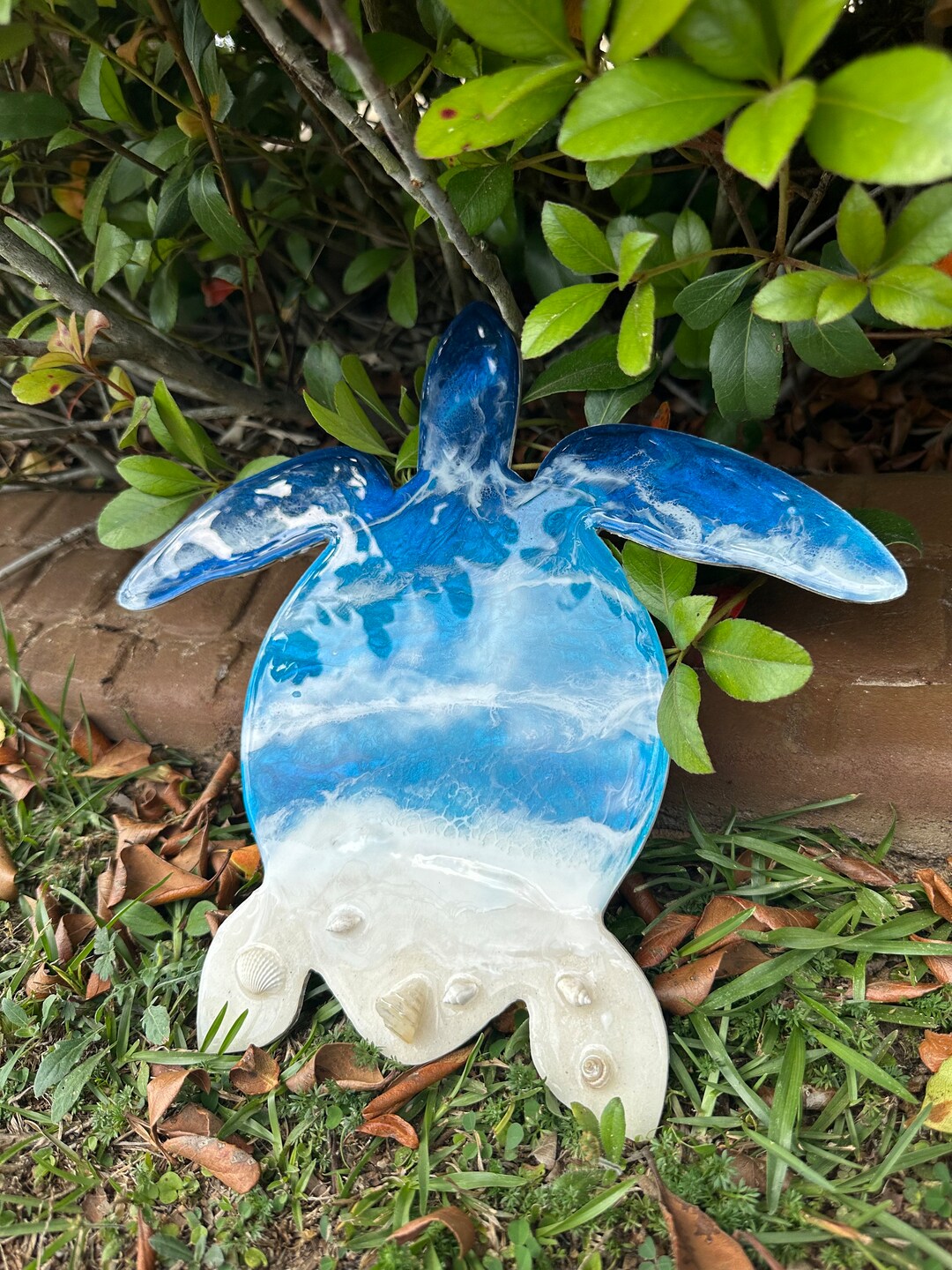 Ocean Beach Sea Turtle Resin - Etsy