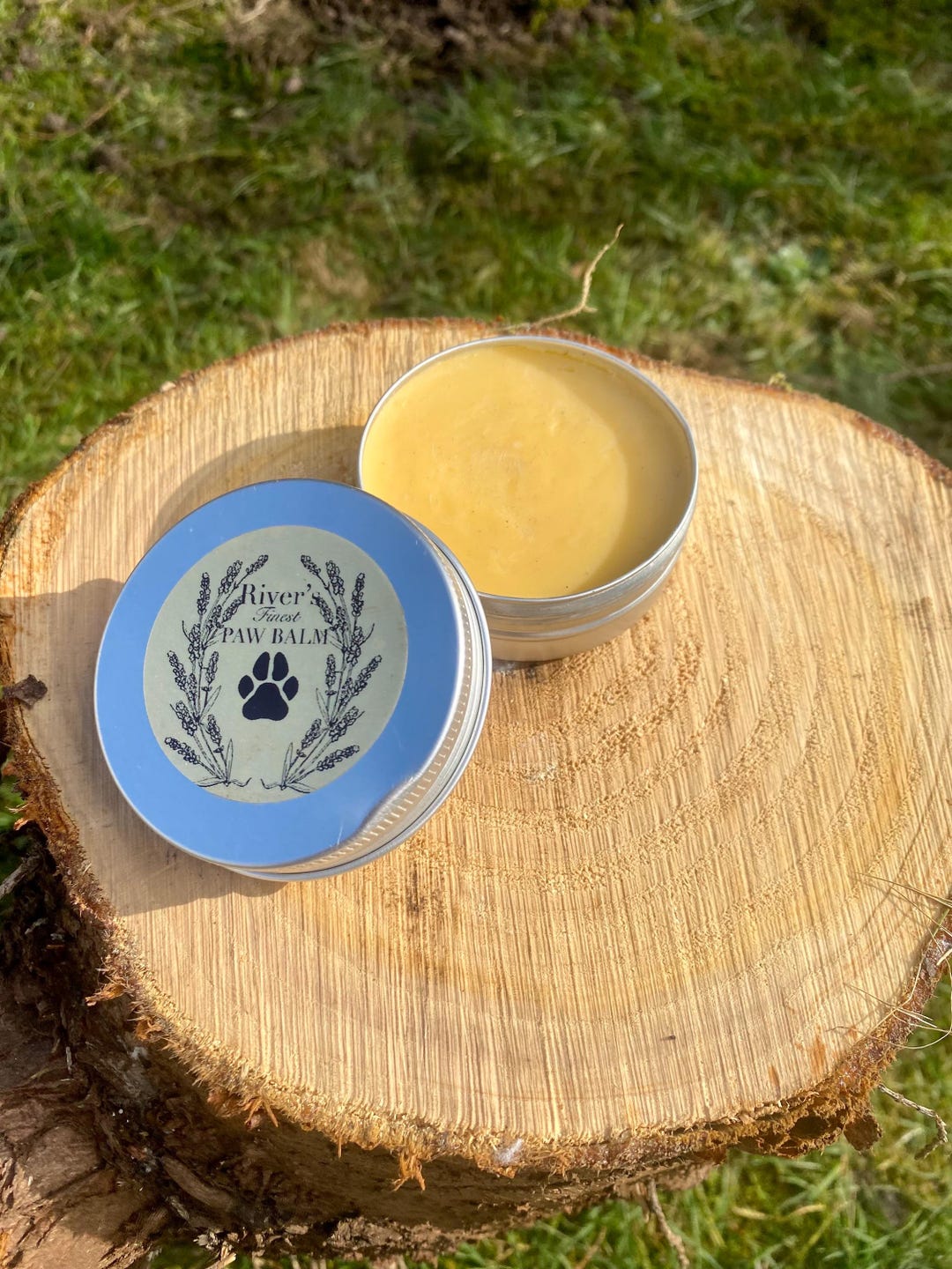 Soothing Paw and Nose Balm for Dogs & Cats, Natural Lavender Balm (60g ...