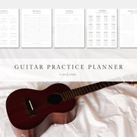 Guitar Practice Chart - Digital Download, Printable Practice Log ...