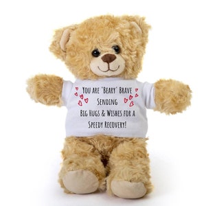 Children's Hospital Personalized Teddy Bear Get Well - Etsy