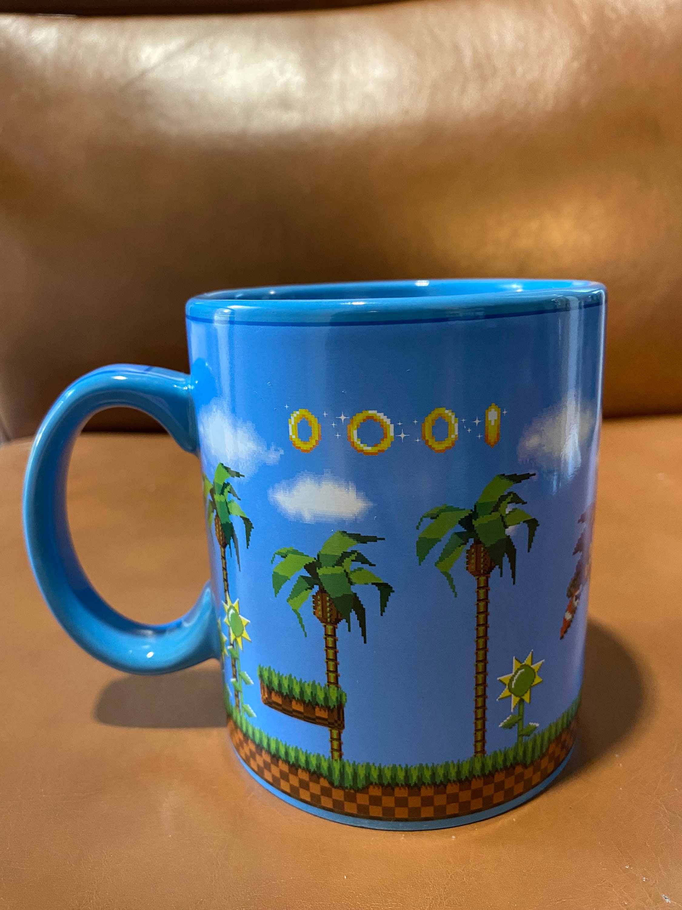Blue Sonic the Hedgehog Mug - Etsy
