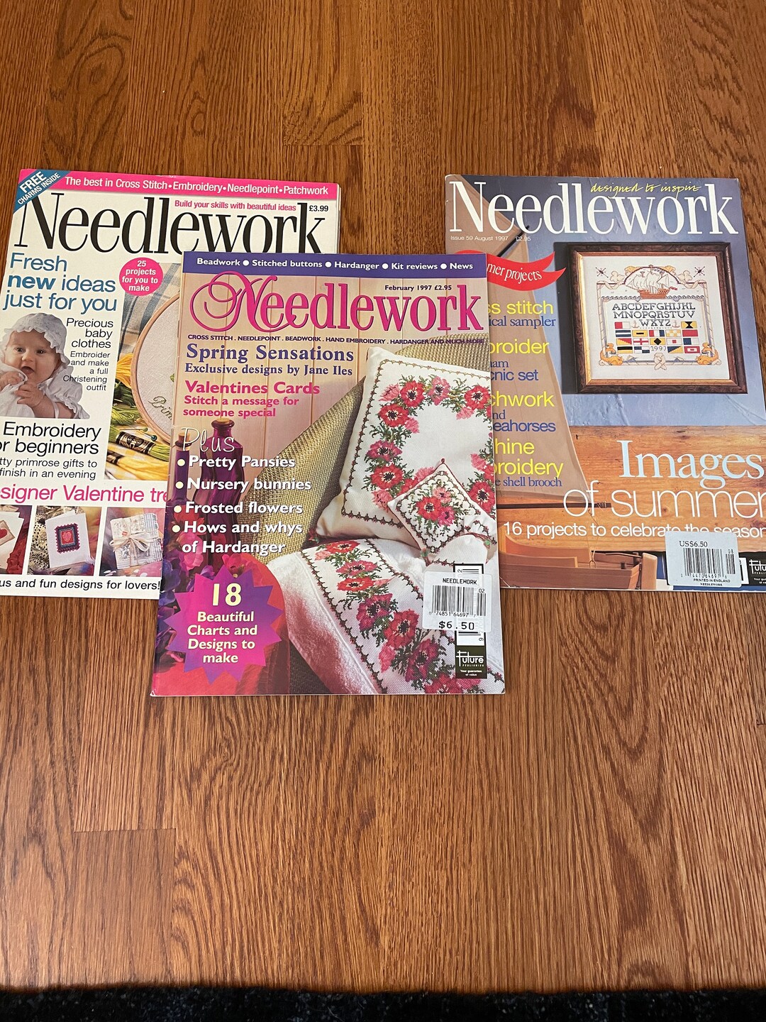 3 Vintage Needlework Magazines - Etsy