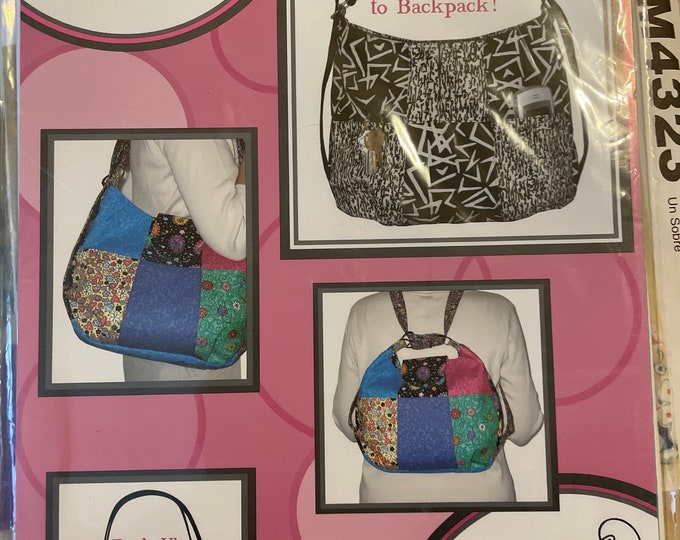 Carol’s Convertible Purse by Creative Thimble - Etsy