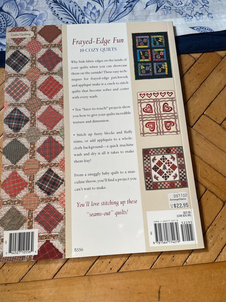 Frayed-edge Quilting by Evelyn Sloppy - Etsy