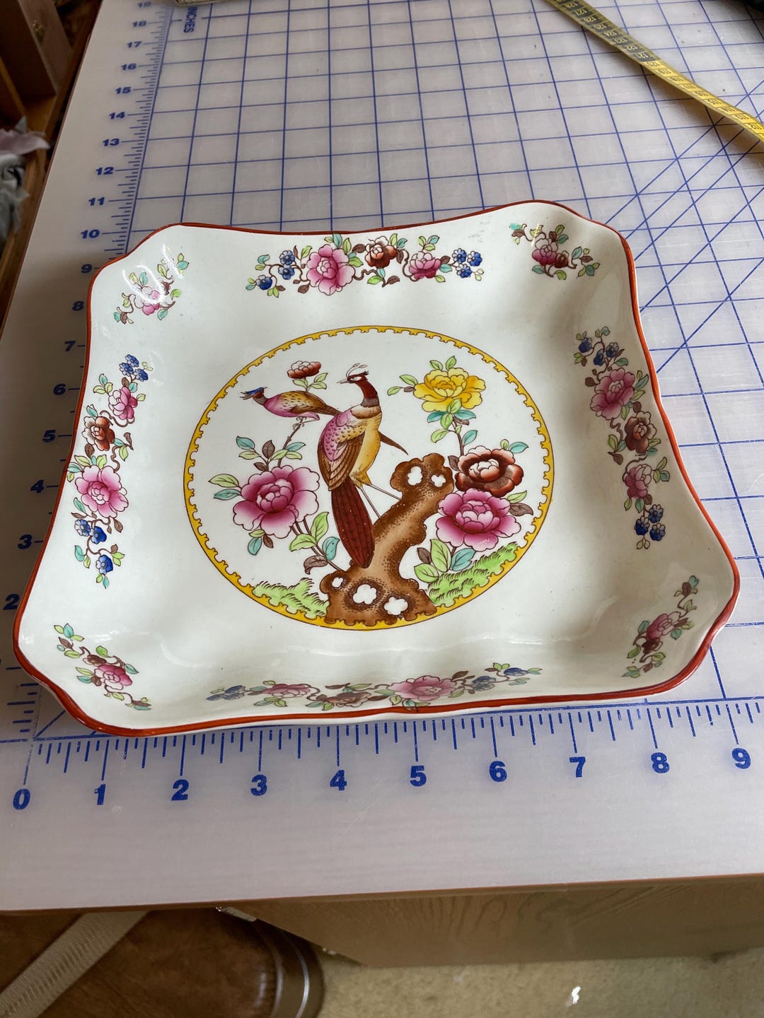 Whieldon Ware Phesant Pattern - Etsy