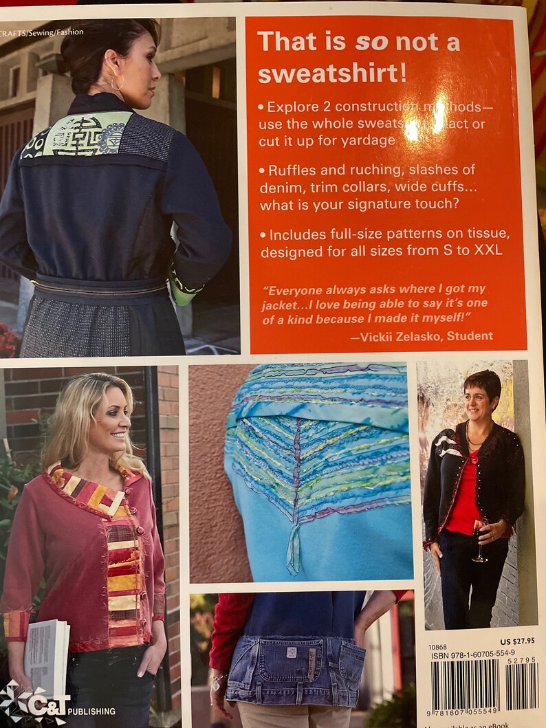 Sweatshirt Transformations by Linda Rohlfing - Etsy