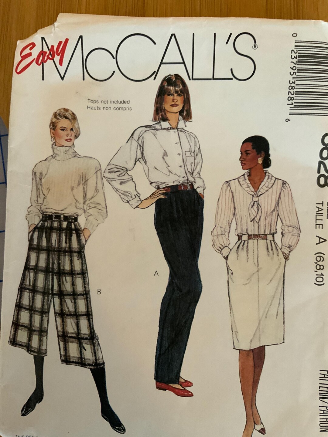 Mccalls 3828 Pants Pattern - Etsy