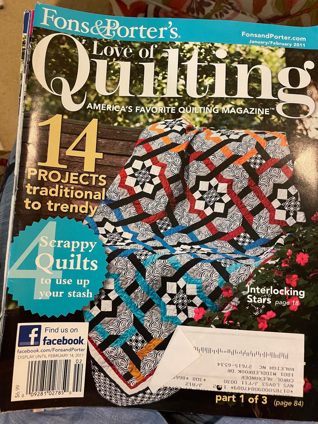 Fons and Porter Love of Quilting Magazines for 2011 - Etsy