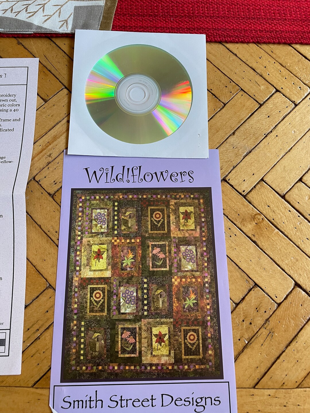 Wildflowers Quilt Pattern CD From Smith Street Designs - Etsy