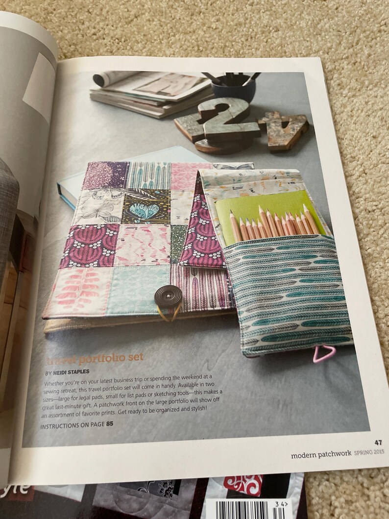 5 Modern Quilt Magazines - Etsy