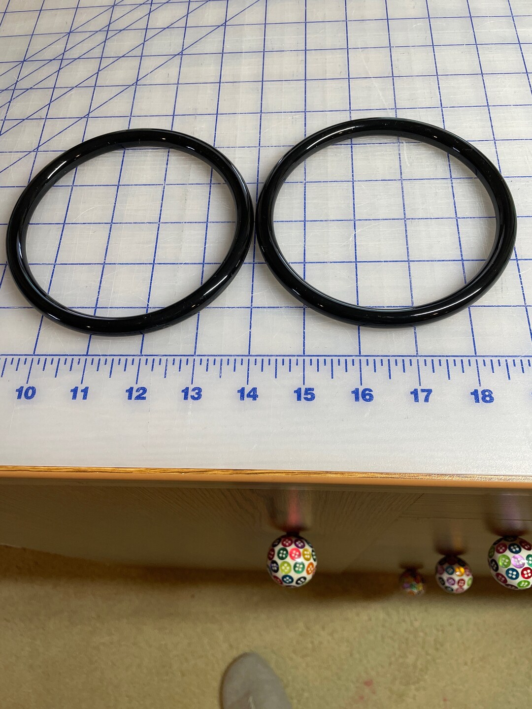 Round Plastic Purse Handles 5 Inches - Etsy