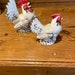 Vintage Rooster Chicken Figurines - Etsy