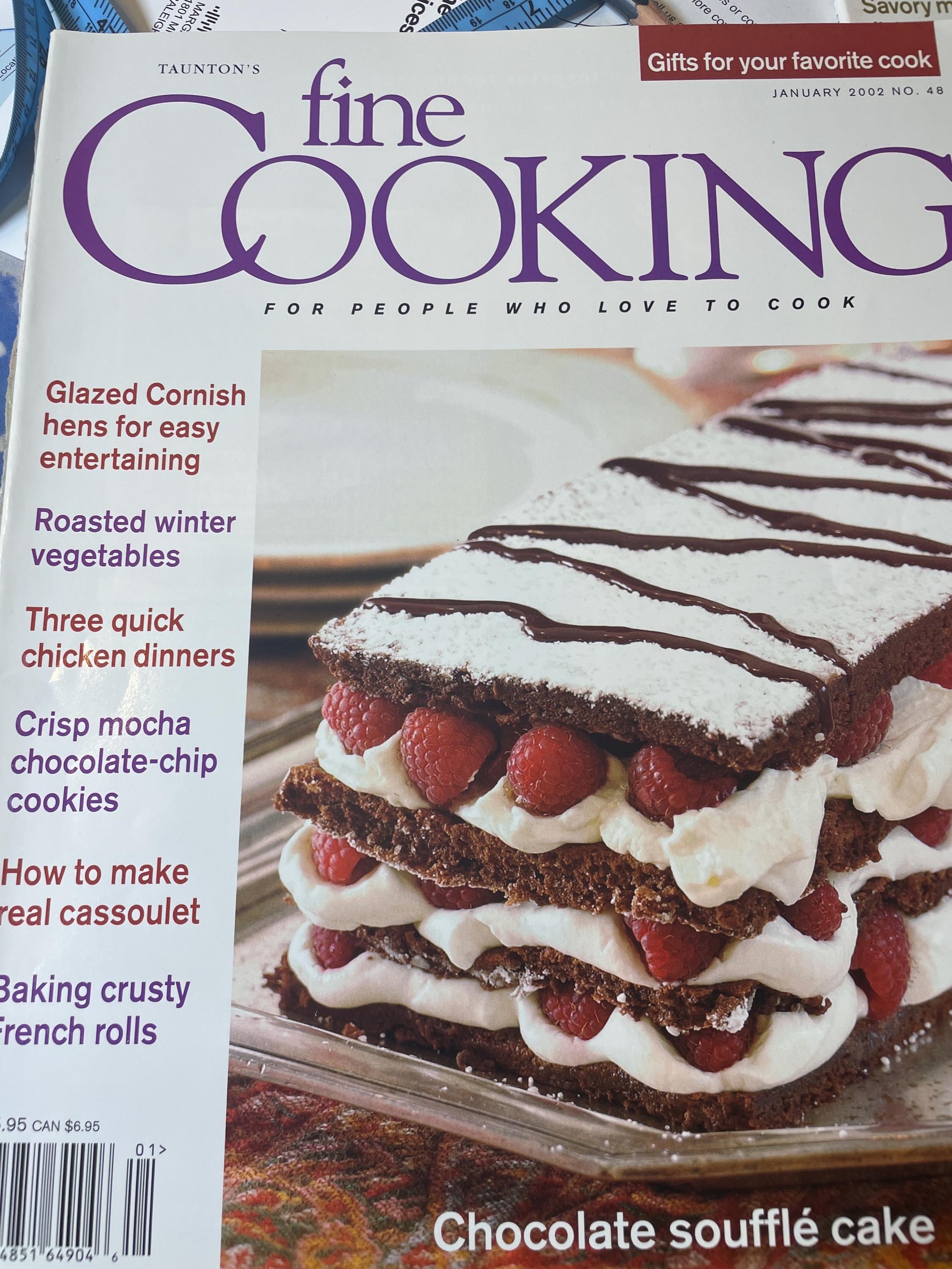 Vintage Fine Cooking Magazine Vol 47 and 48 - Etsy