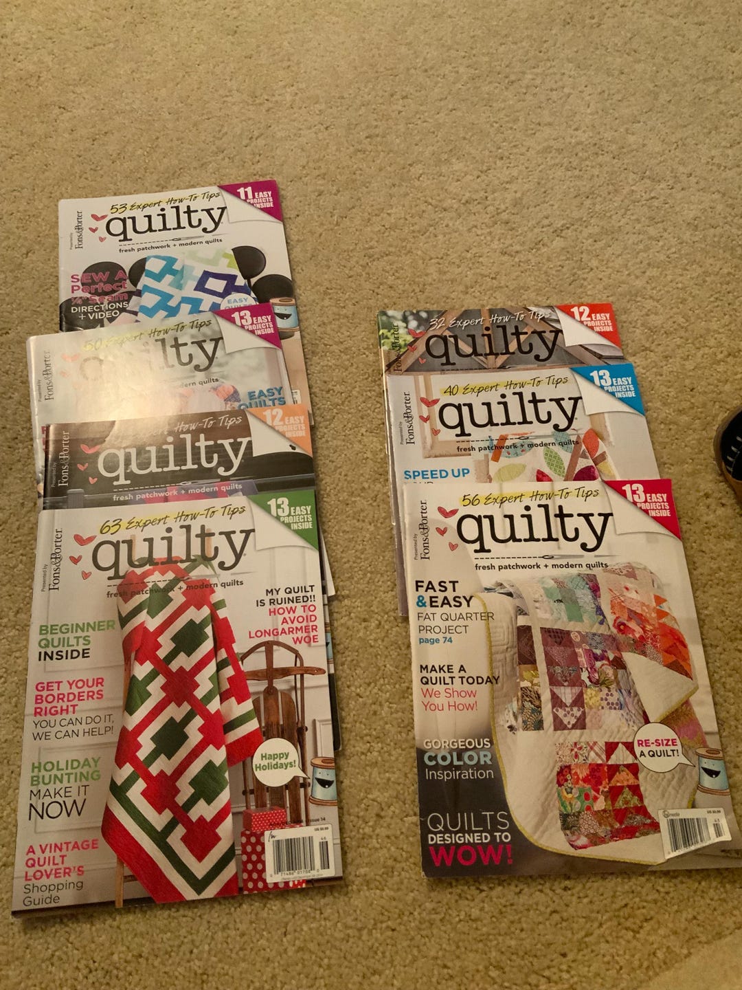 Fons and Porter Quilty Magazines Bundle - Etsy